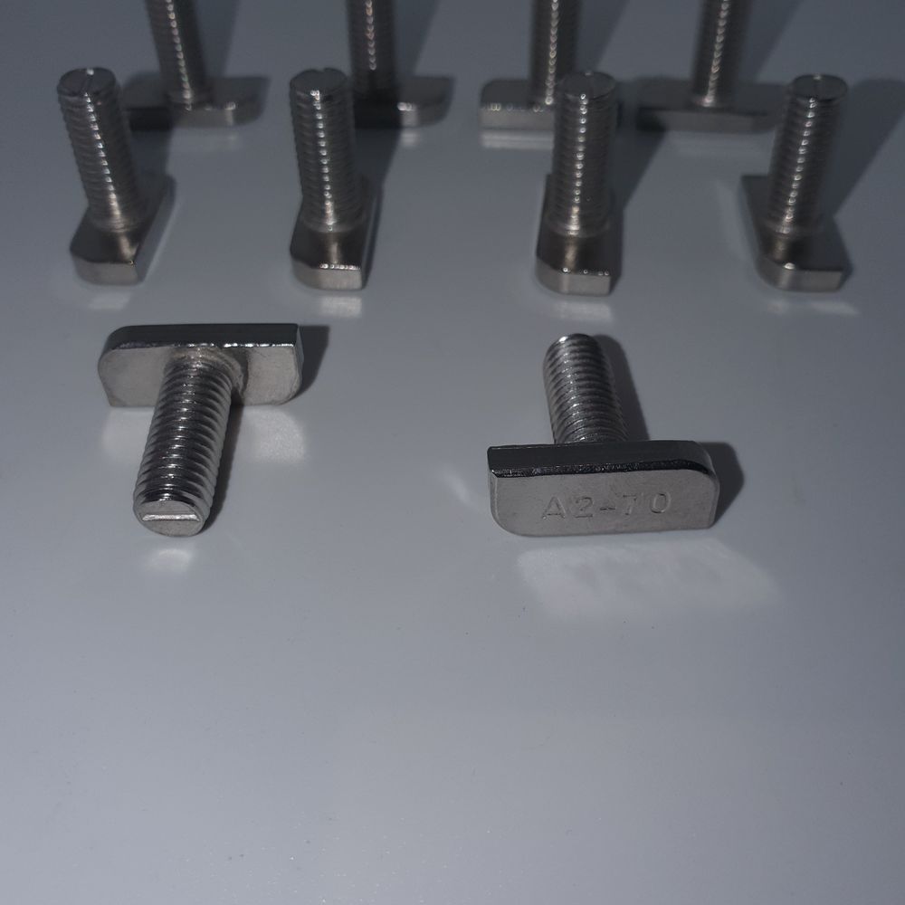 M8 T-Slot Bolts (304 Stainless steel) – R&R Products And Supplies