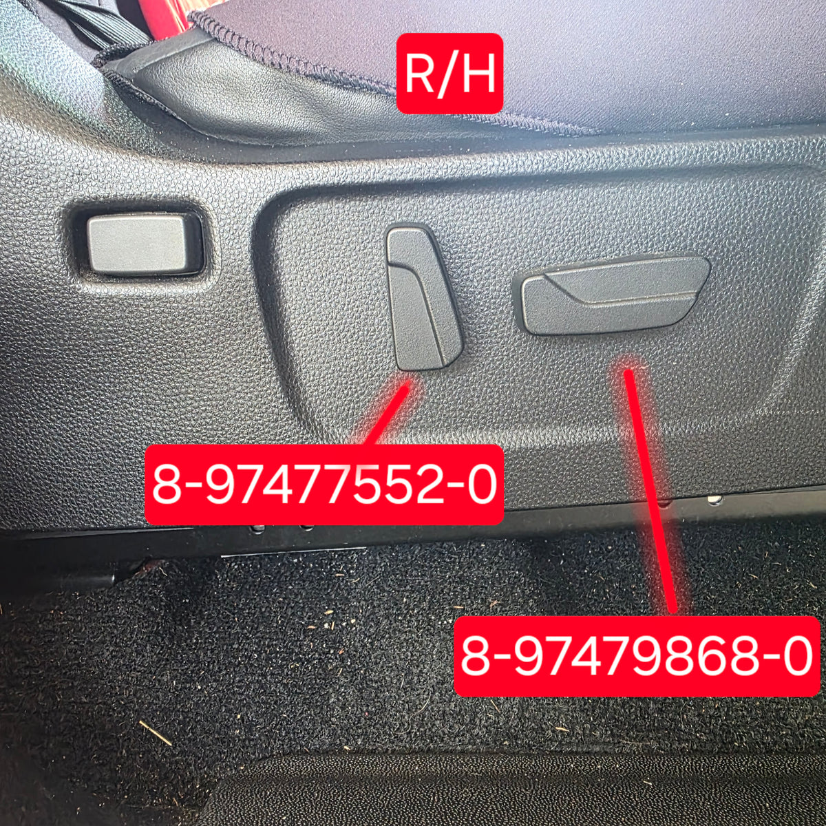 Drivers Side Switch Covers – R&R Products And Supplies