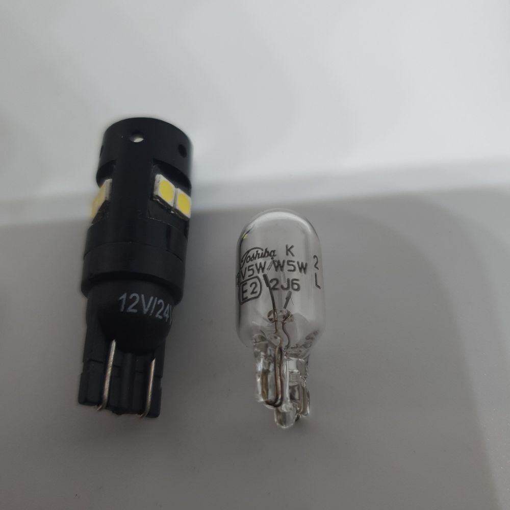 T10 LED Bulbs Canbus 12V/24V Pair – R&R Products And Supplies