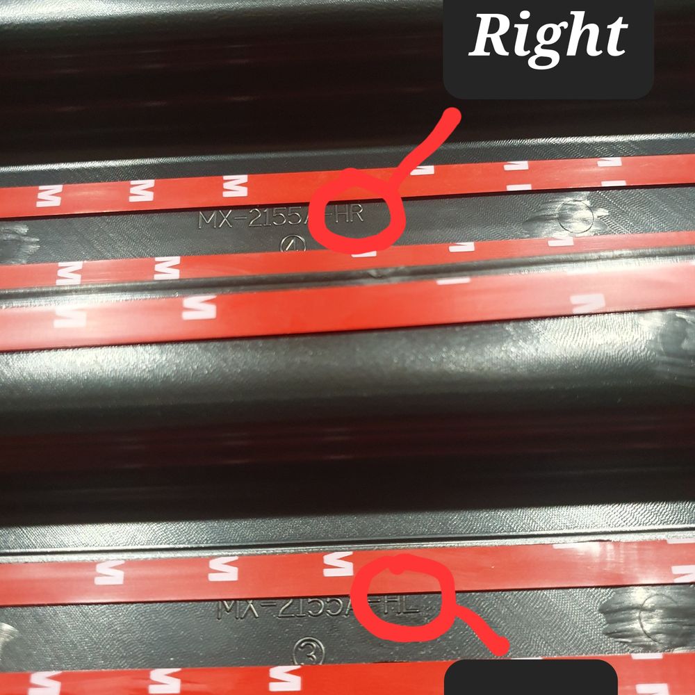 DOOR SILL SCUFF PLATES to suit 2021-2025 Isuzu Mu-X – R&R Products And ...