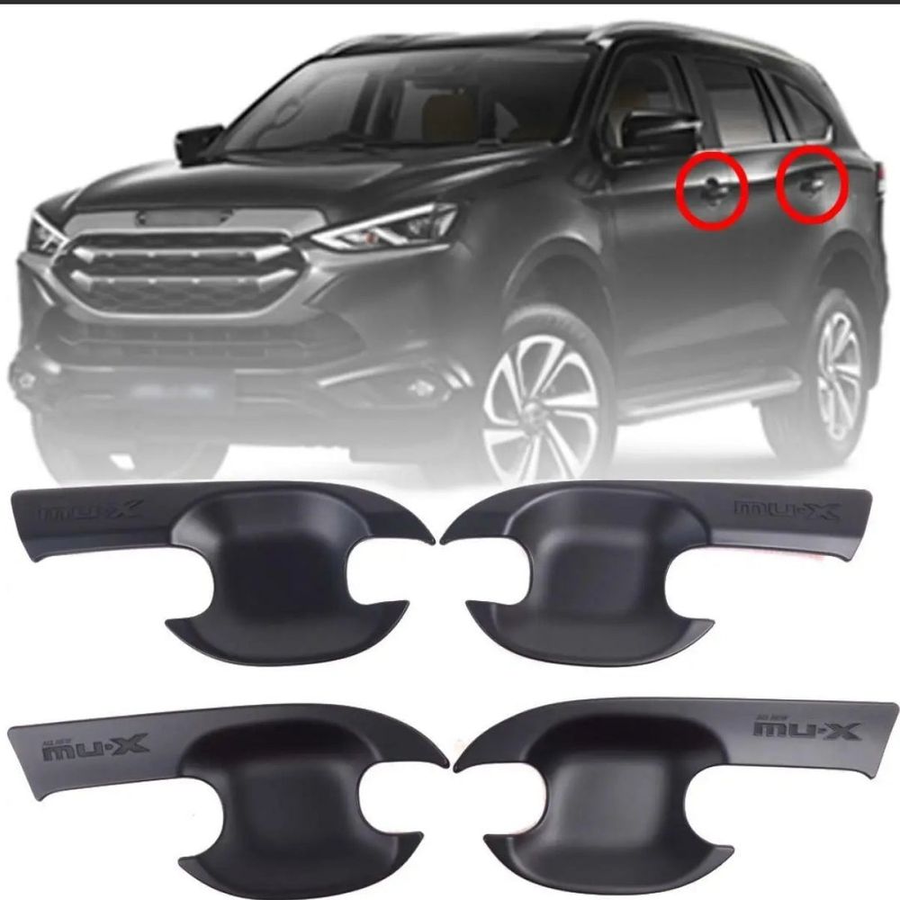 DOOR HANDLE CUP PROTECTION COVERS to suit 2021-2024 Isuzu Mu-X – R&R ...